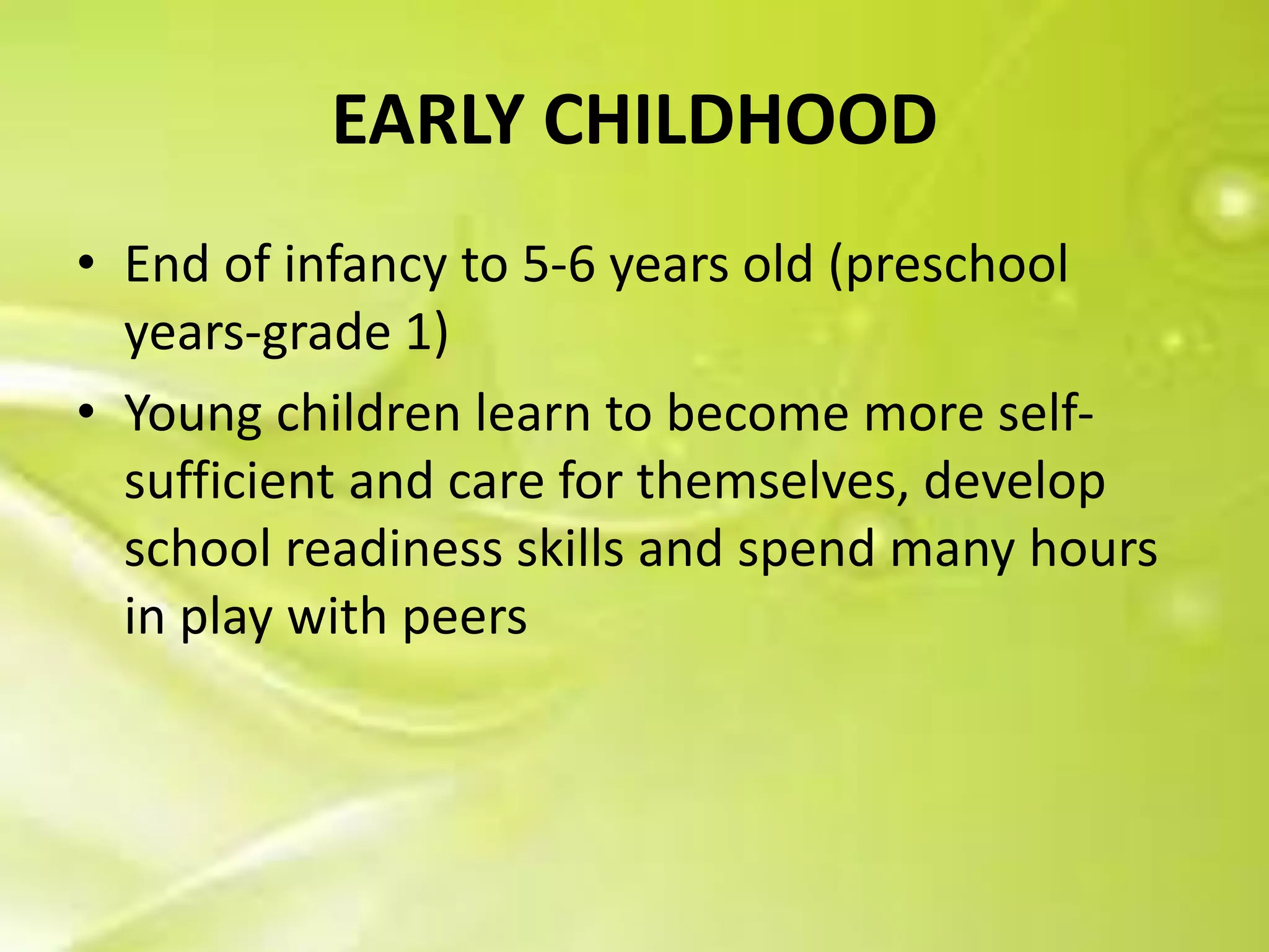 Santrock and Havighurst's Developmental Stages | PPTX