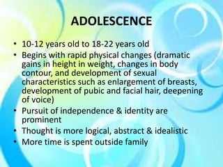 Santrock and Havighurst's Developmental Stages | PPTX