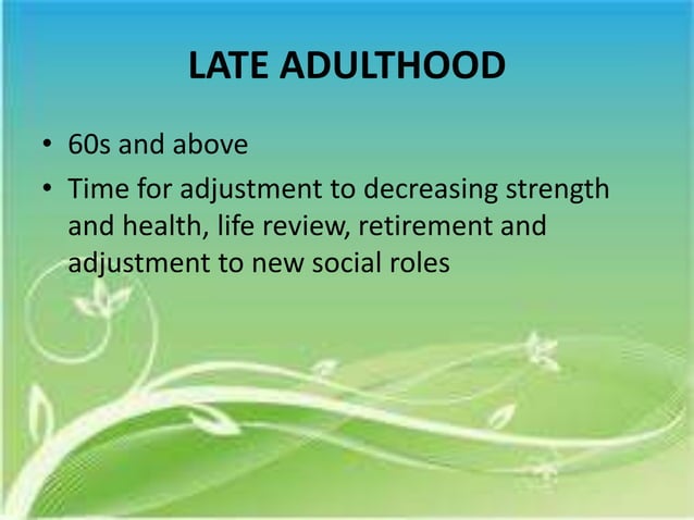 Santrock and Havighurst's Developmental Stages | PPTX