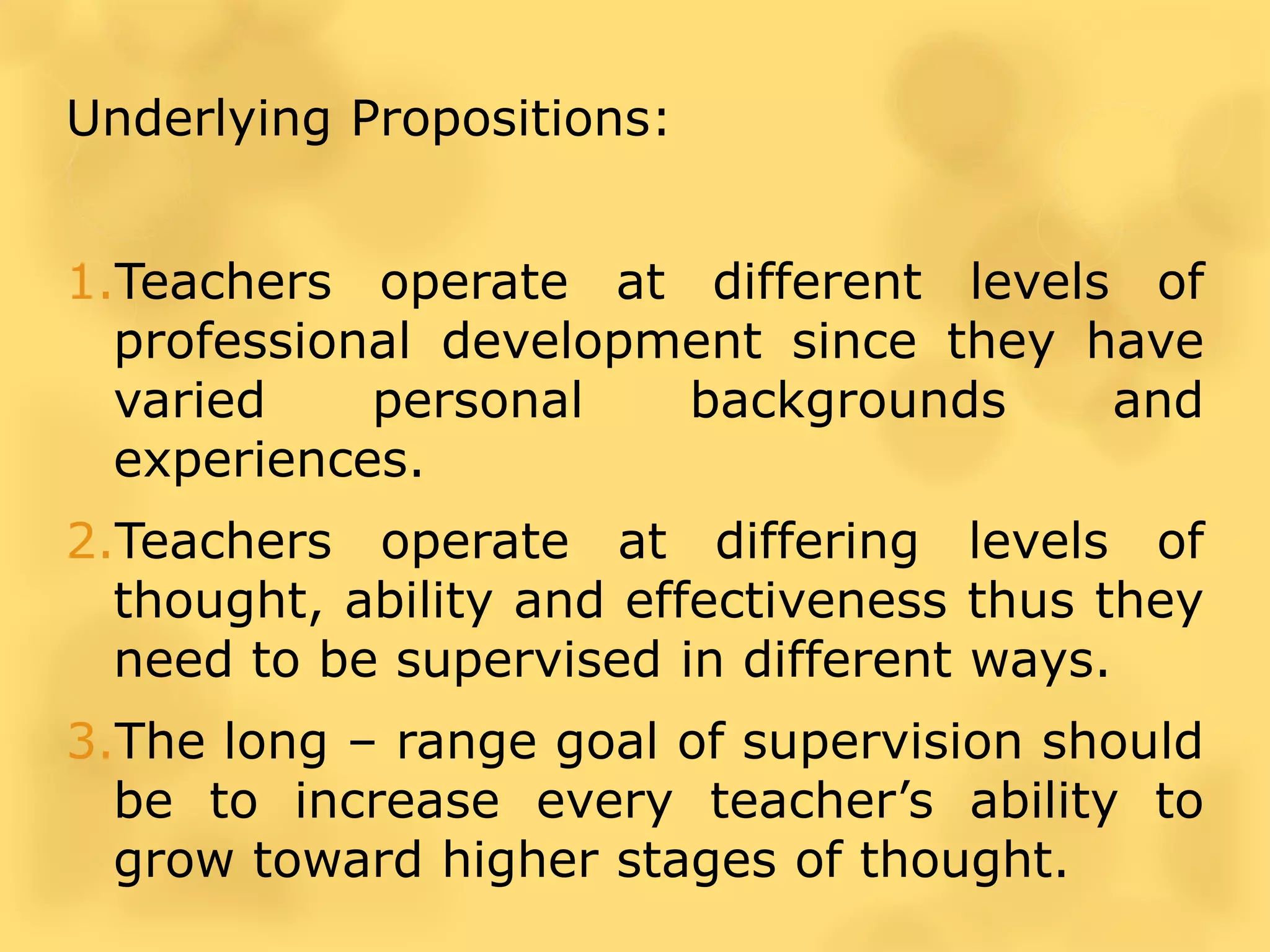 Developmental supervision | PPTX