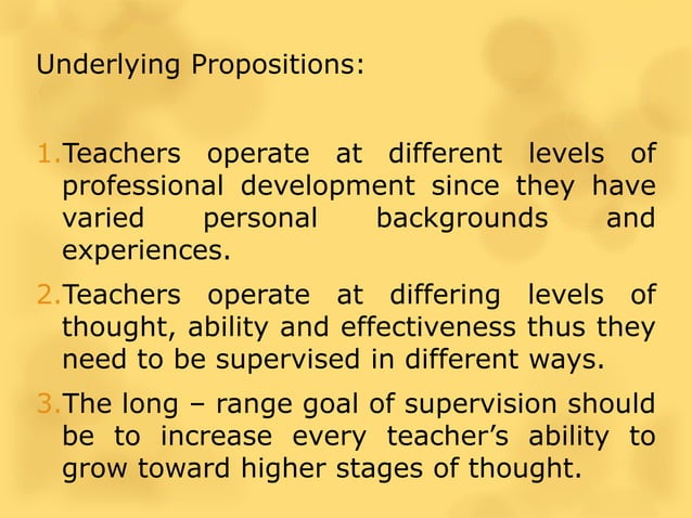 Developmental supervision | PPTX