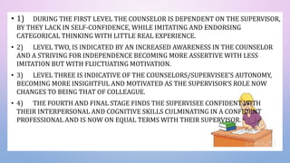 Developmental supervision | PPTX