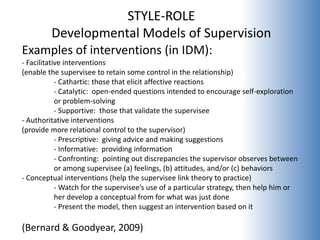 Developmental Supervision | PPTX