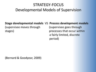 Developmental Supervision | PPTX