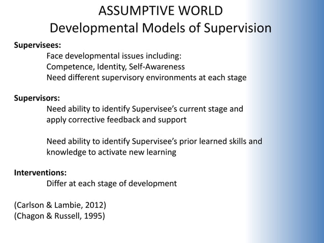 Developmental Supervision | PPTX