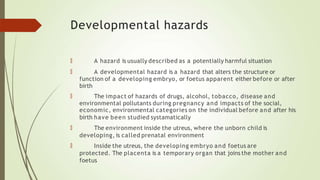 developmental task and hazards (1).pdf note | PDF