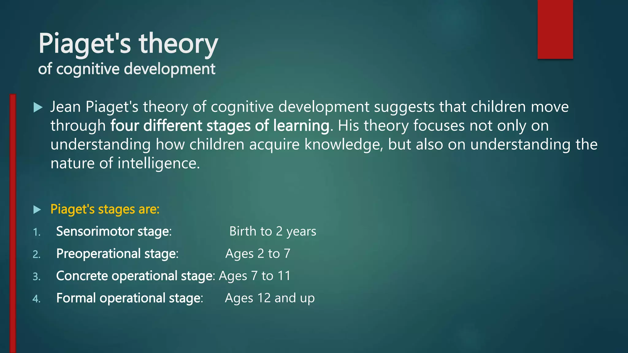 DEVELOPMENTAL THEORIES child health.pptx | Free Download