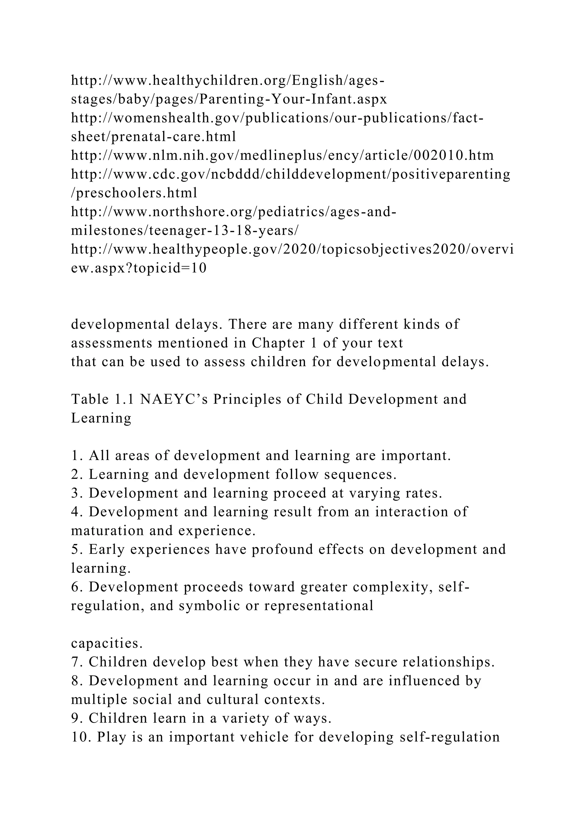 Developmental Theories (Psychodynamic, Psychoanalytic,.docx