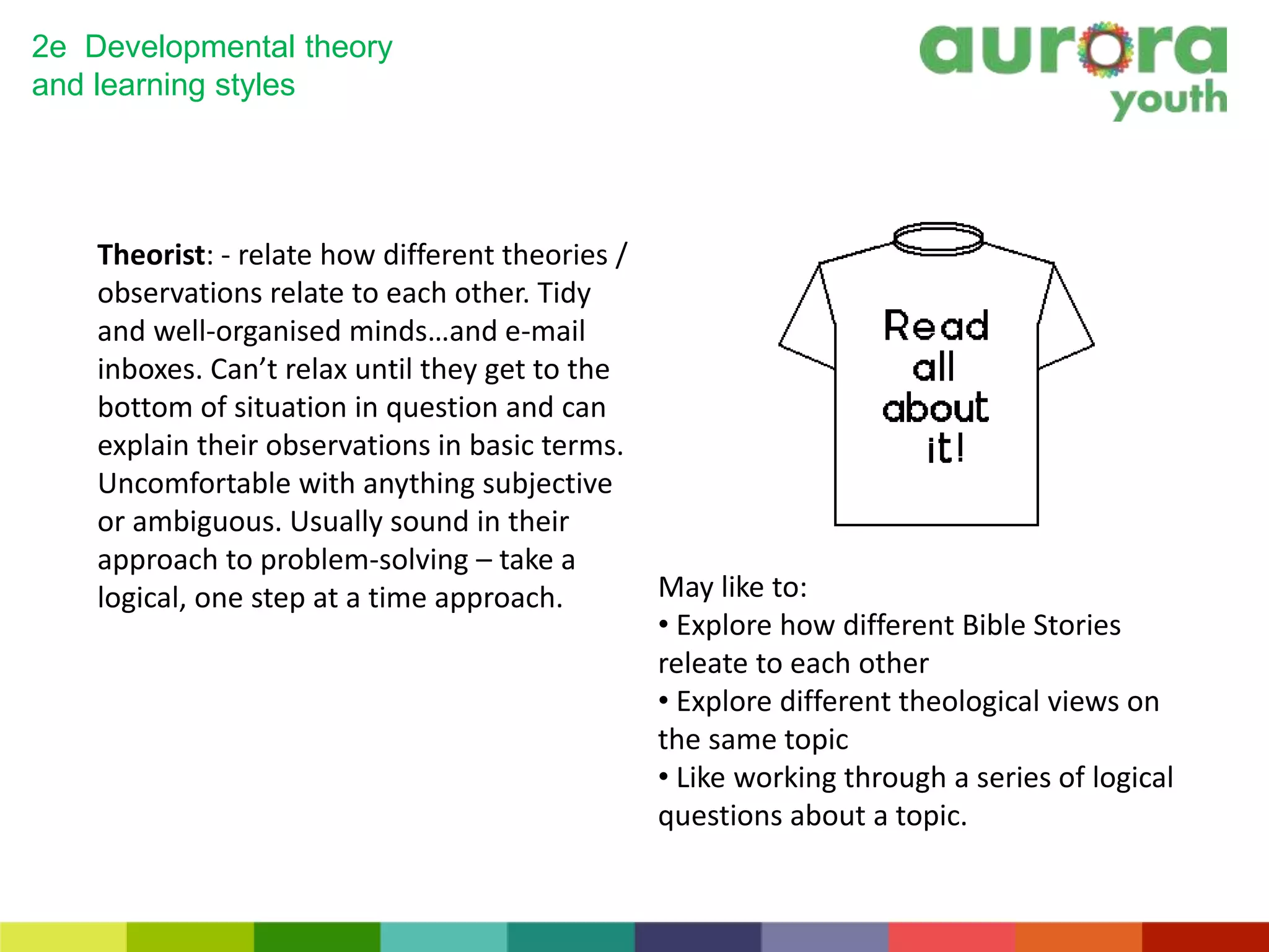 Developmental theory and learning styles | PPTX | Parenting | Family ...