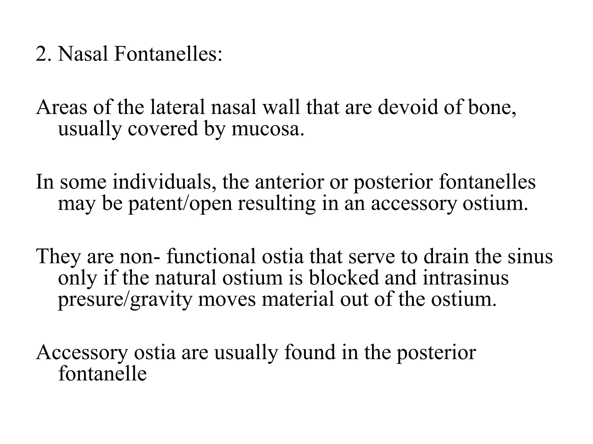 Development, Anatomy and Histology of Maxillary Sinus.pptx | Ear, Nose ...