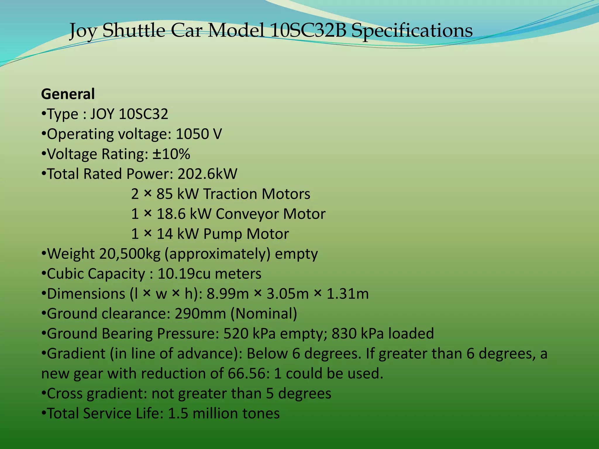 Development and depillaring with continuous miner | PPT