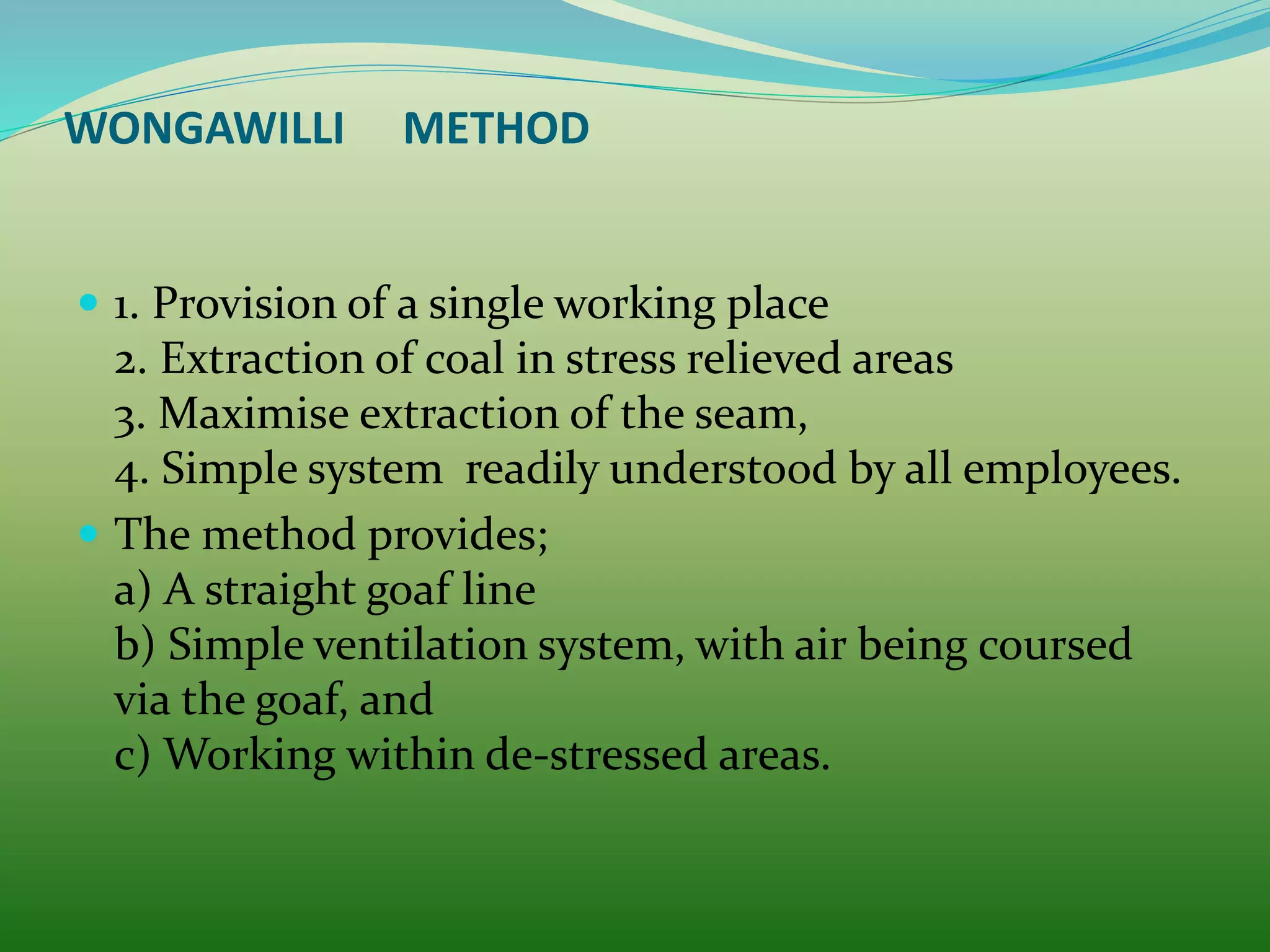 Development and depillaring with continuous miner | PPT