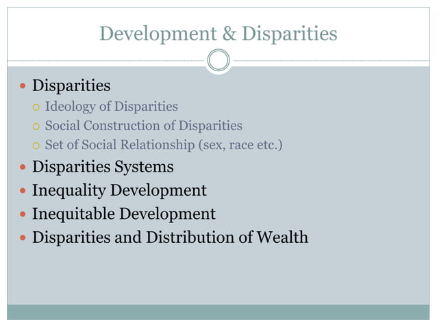Development and Disparities.pptx