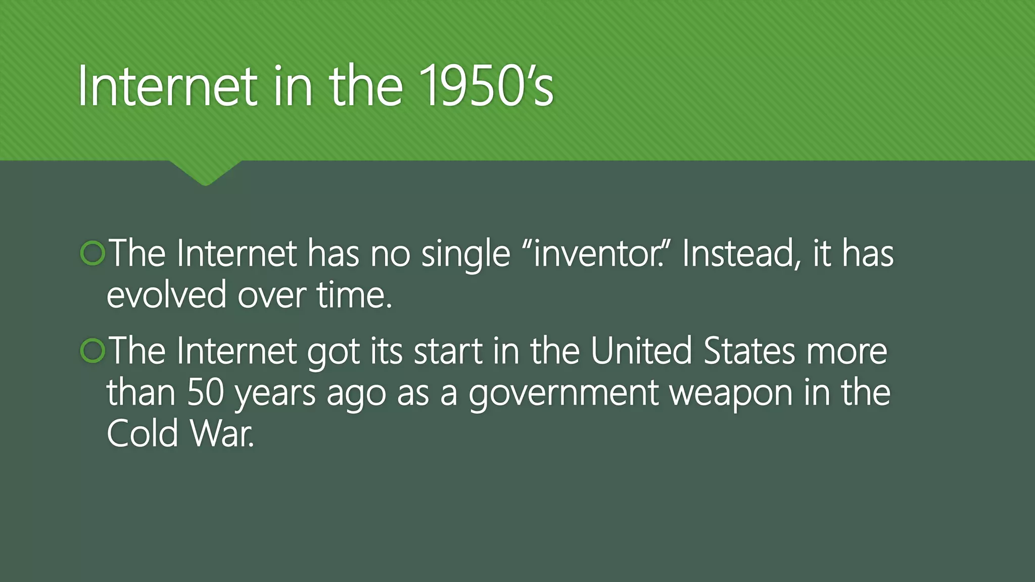 The Stages Phases of Internet Development PPT | PPTX