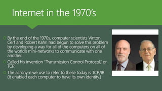 The Stages Phases of Internet Development PPT | PPTX