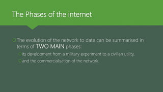 The Stages Phases of Internet Development PPT | PPTX