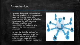 Development and implementation of hris | PPTX