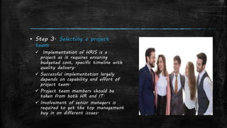 Development and implementation of hris | PPTX