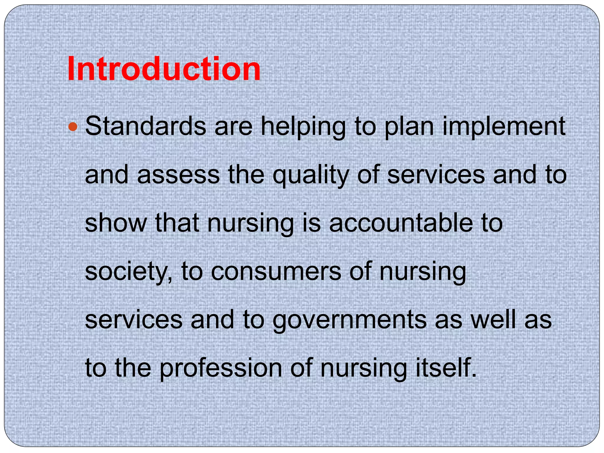 Development and maintenance of standards copy | PPTX