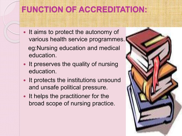 DEVELOPMENT AND MAINTENANCE OF STANDARDS ,ACCREDITATION (2).pptx