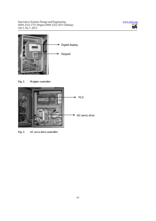 Development and performance evaluation of servo based | PDF