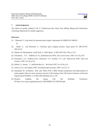 Development and performance evaluation of servo based | PDF