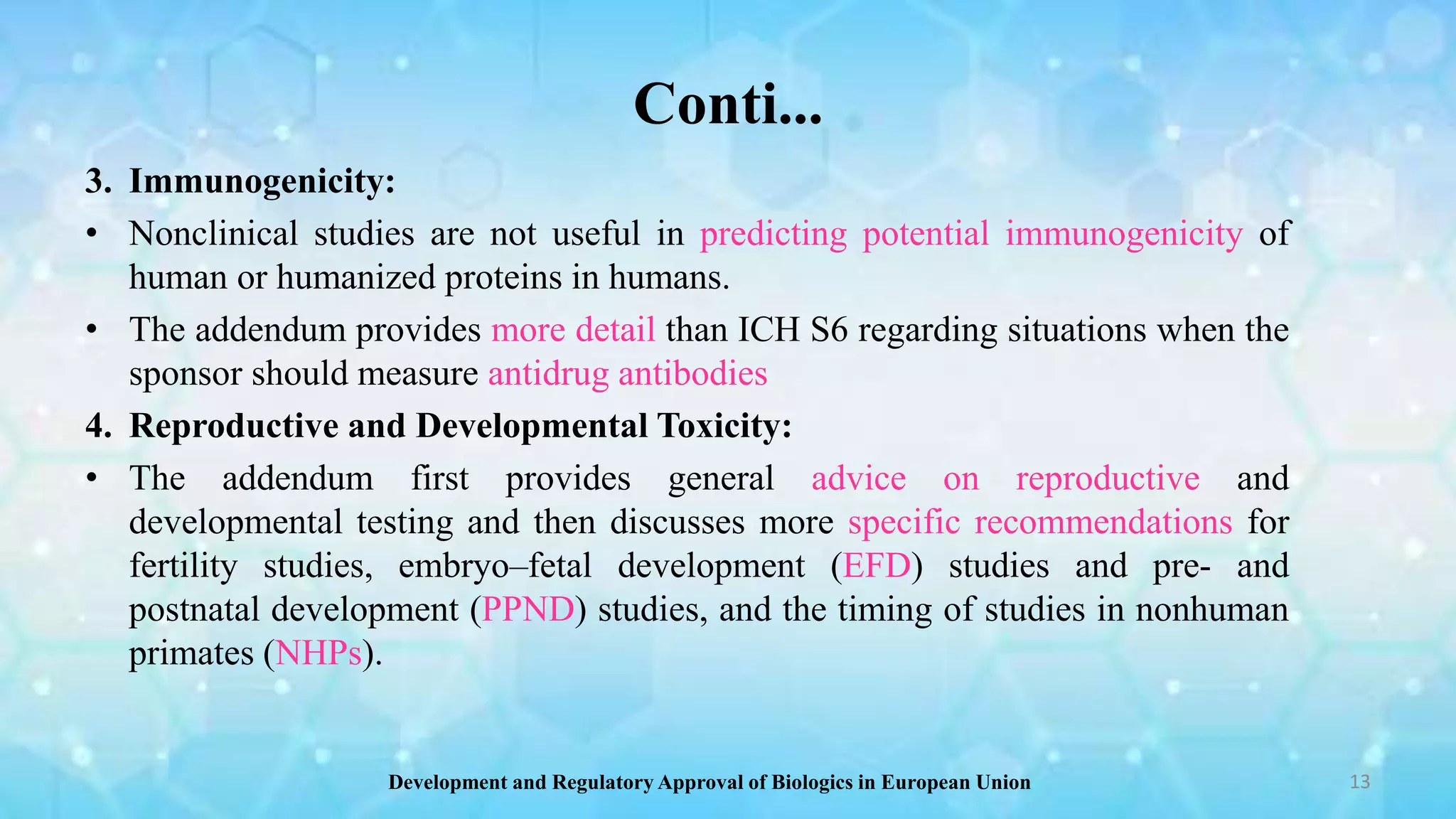 Development and Regulatory Approval of Biologics in European Union ...