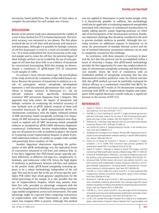 Development and validation of an accurate quantitative real time polymerase chain reaction-based ...
