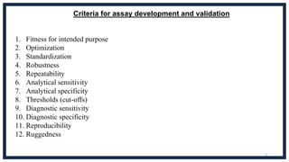 Development and Validation of Diagnostic Assay's .pptx