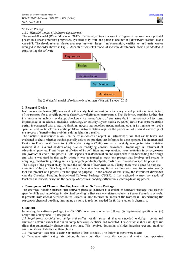 Development And Validation Of Teacher Made Instructional Software