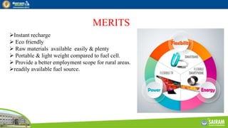 Development & application of flexible bio battery integrated to smart ...
