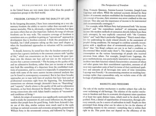 Development as freedom | PDF