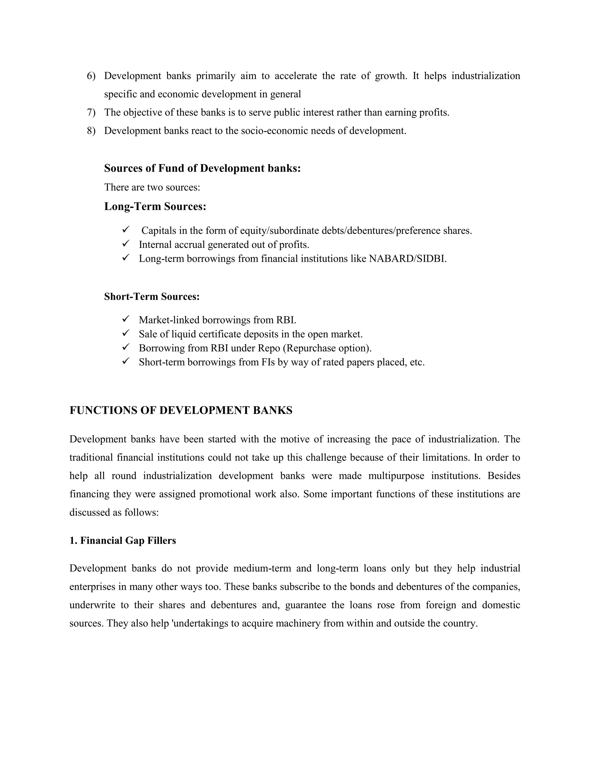 Development bank | DOCX