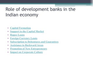 Development banks | PPTX