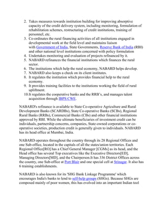 Development banks in india | DOCX