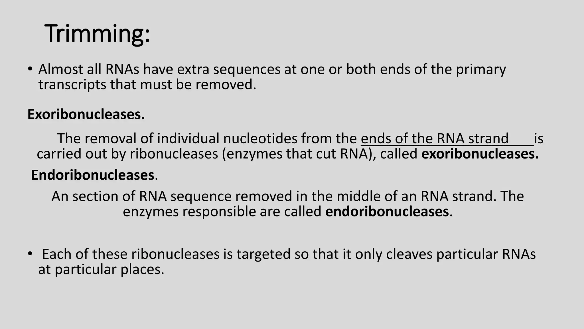 Development biology (rna processing and translational regulation of ...