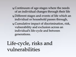 Development challenges of income support and social protection | PPTX