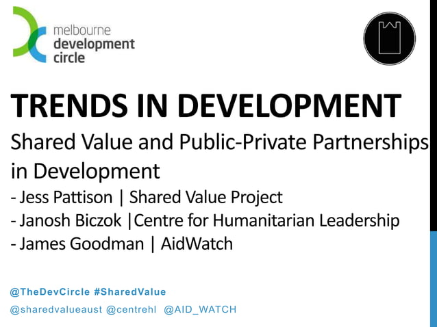 Shared Value Partnerships | PPT