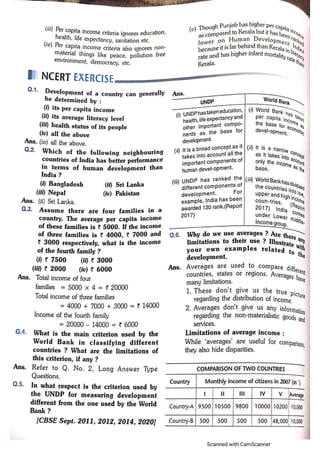 Development class 10 question answer | PDF