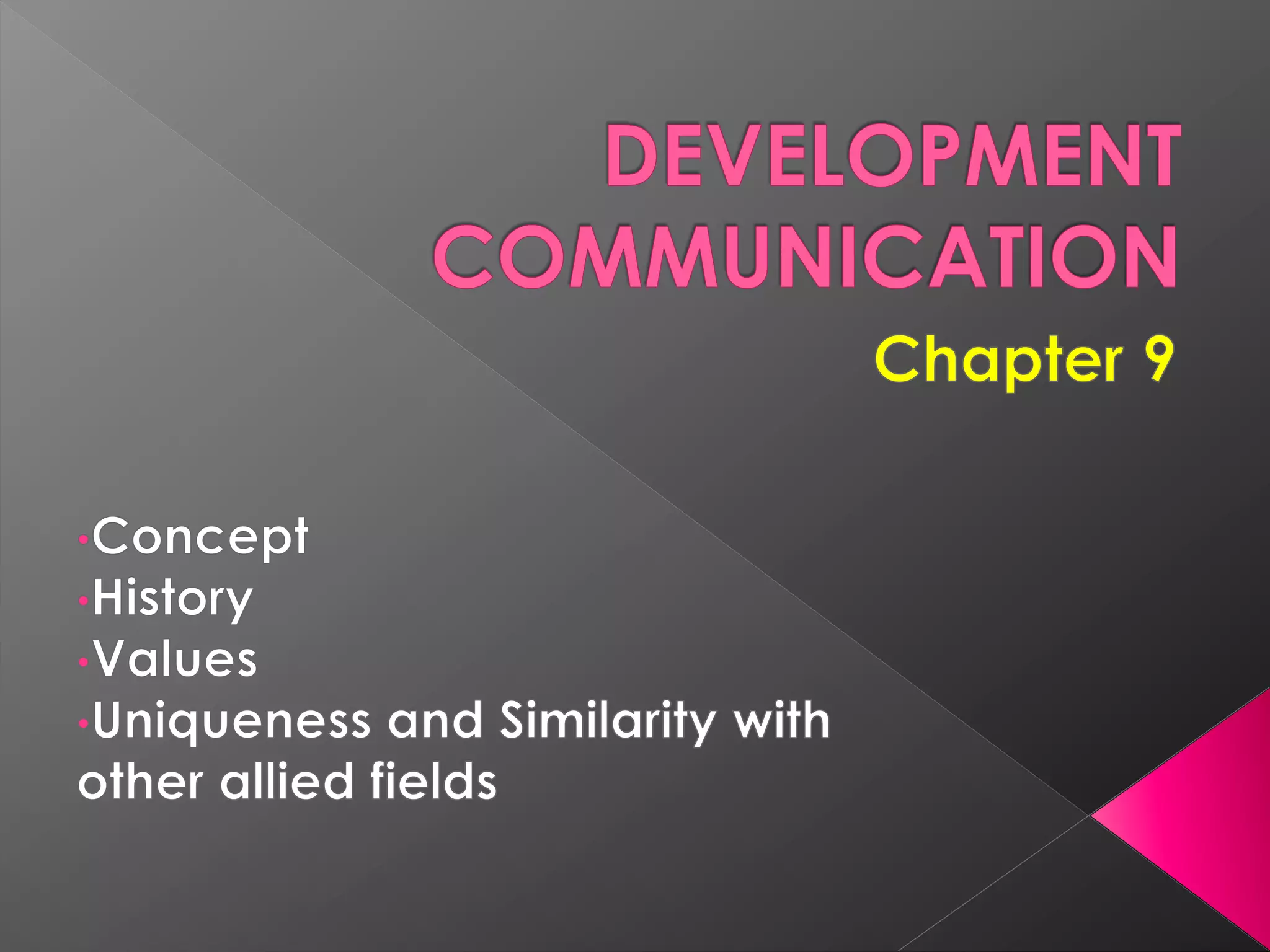 Development Communication Pdf