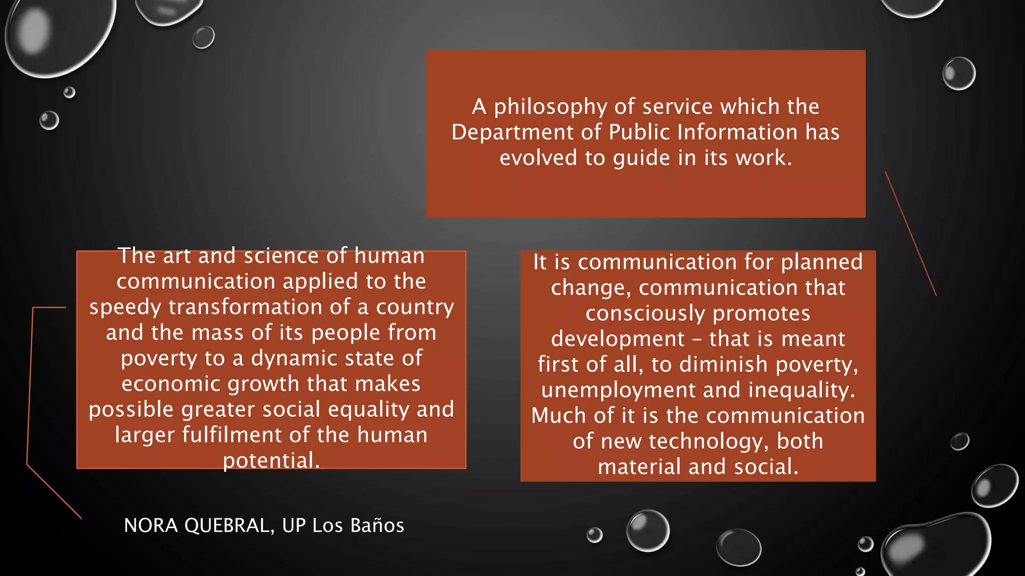 Development communication | PPT