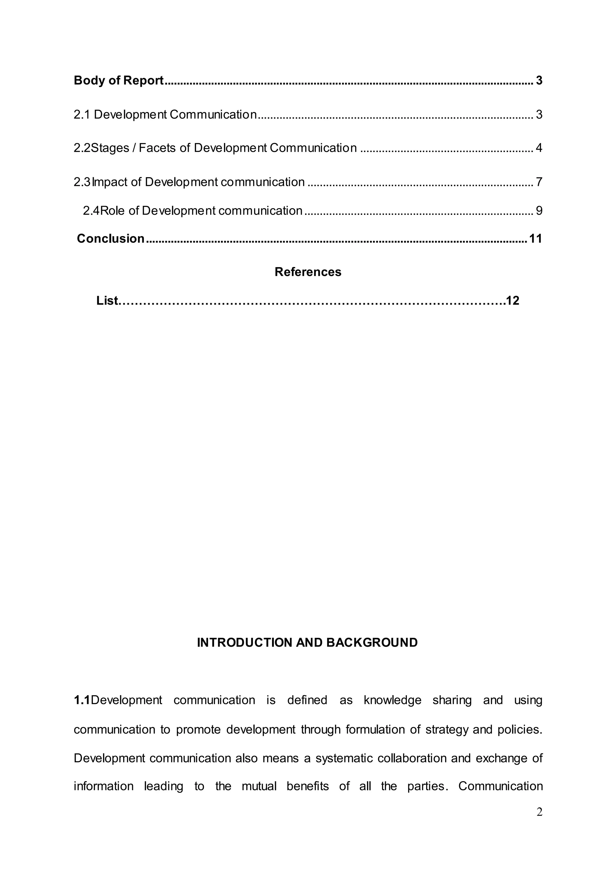 Development Communication | PDF