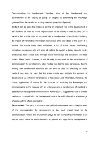 Development Communication | PDF