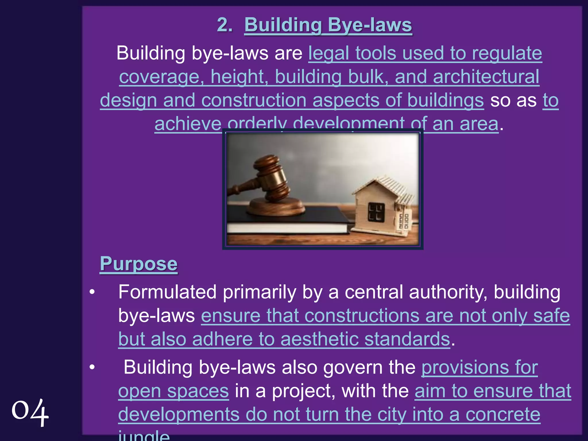 Development control rules and regulation | PPTX