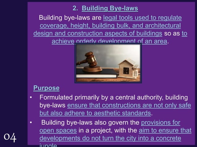 Development control rules and regulation | PPTX