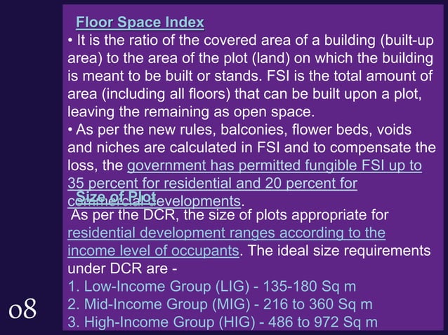 Development control rules and regulation | PPTX