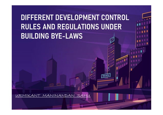 Development control rules (NBC) | PDF | Developmental Sites | Real Estate
