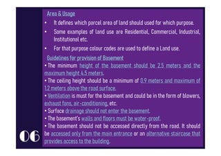 Development control rules (NBC) | PDF