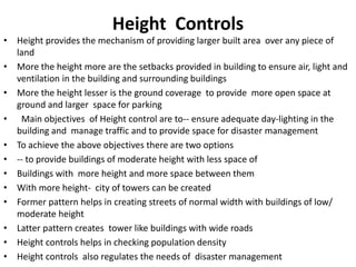 What are Development controls | PPTX