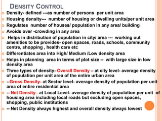 Development controls and Chandigarh Architectural controls | PPTX